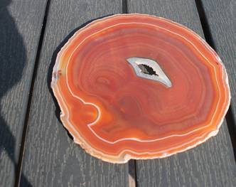 The agate gemstone as the namesa